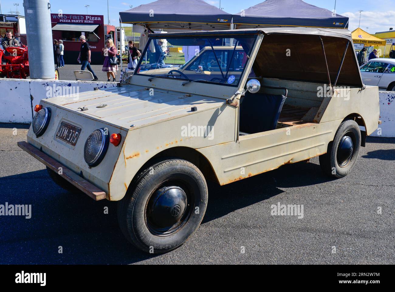 Volkswagen VW Thing Type 181 White Cream Vintage Retro On Show Shine ...