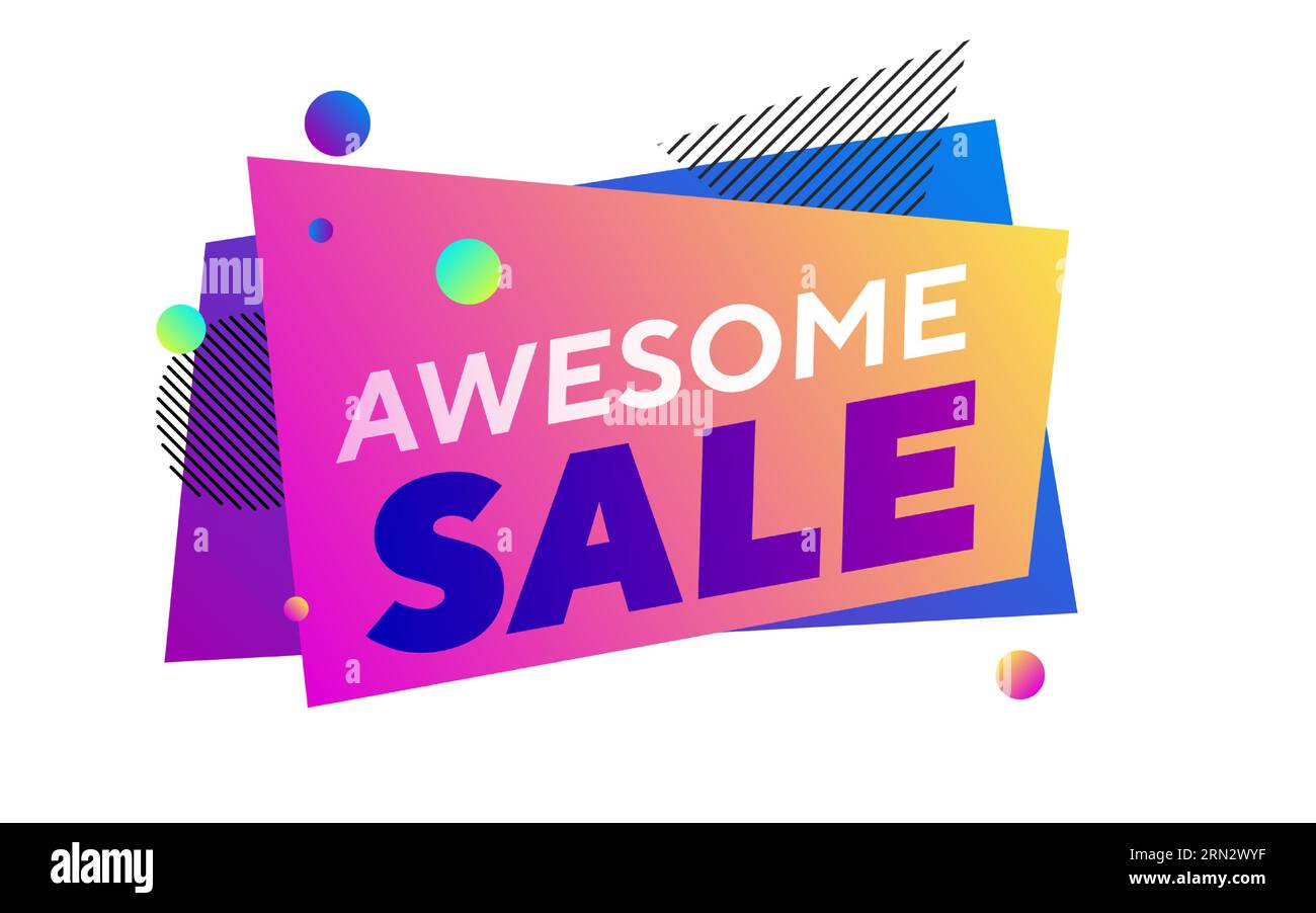 Dynamic black friday sale Cut Out Stock Images & Pictures - Alamy