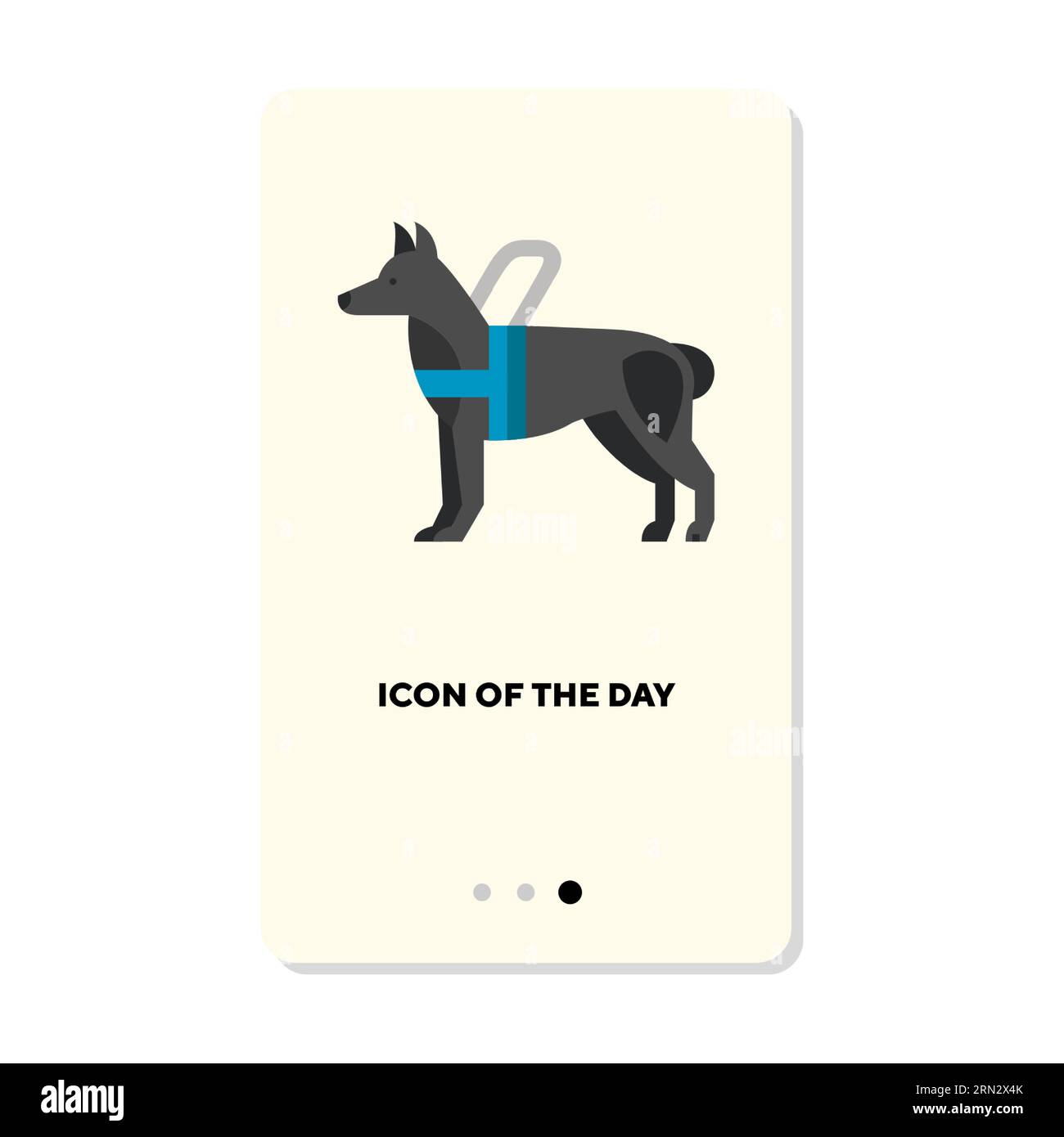 Dog assistant Stock Vector Images - Alamy