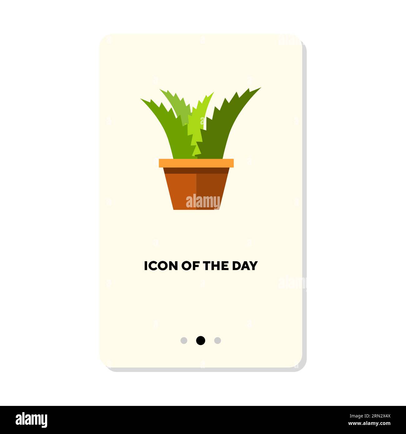 Home plants flat icon Stock Vector Image & Art - Alamy