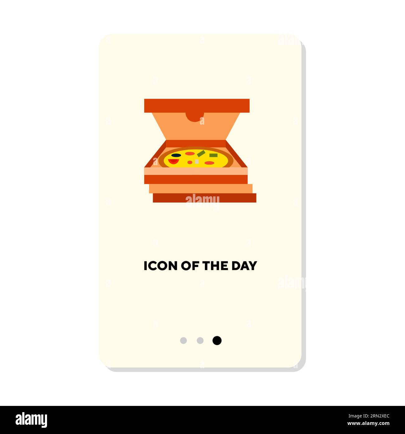 Pile pizza Stock Vector Images - Alamy