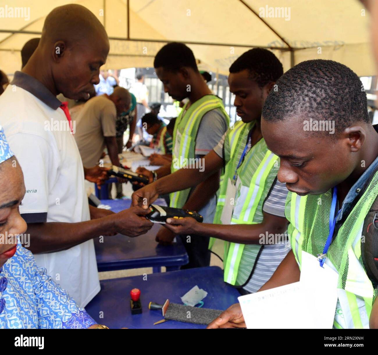 Independent national electoral commission inec hi-res stock photography ...