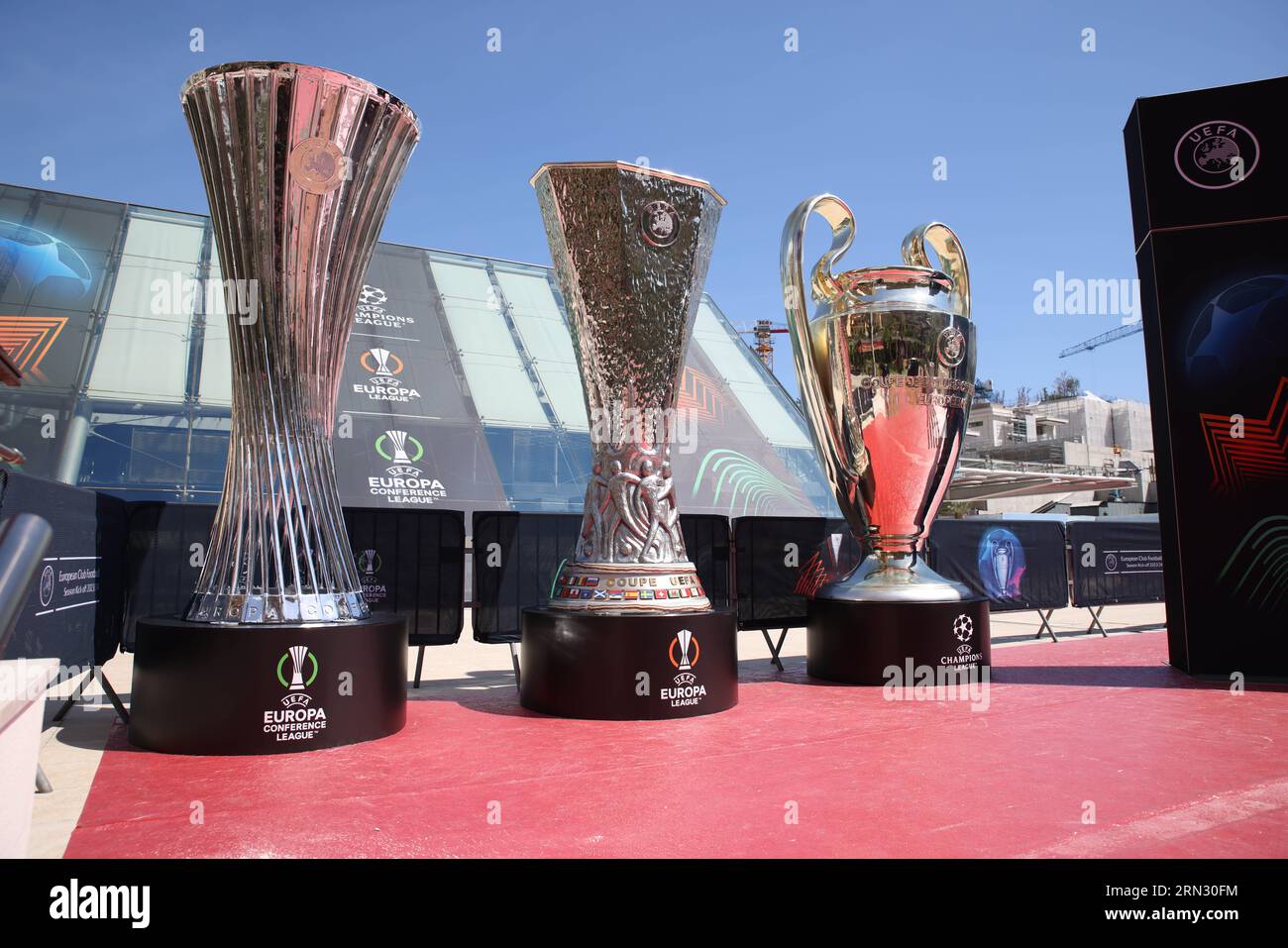 Soccer uefa champions league draw monaco hi-res stock photography and ...