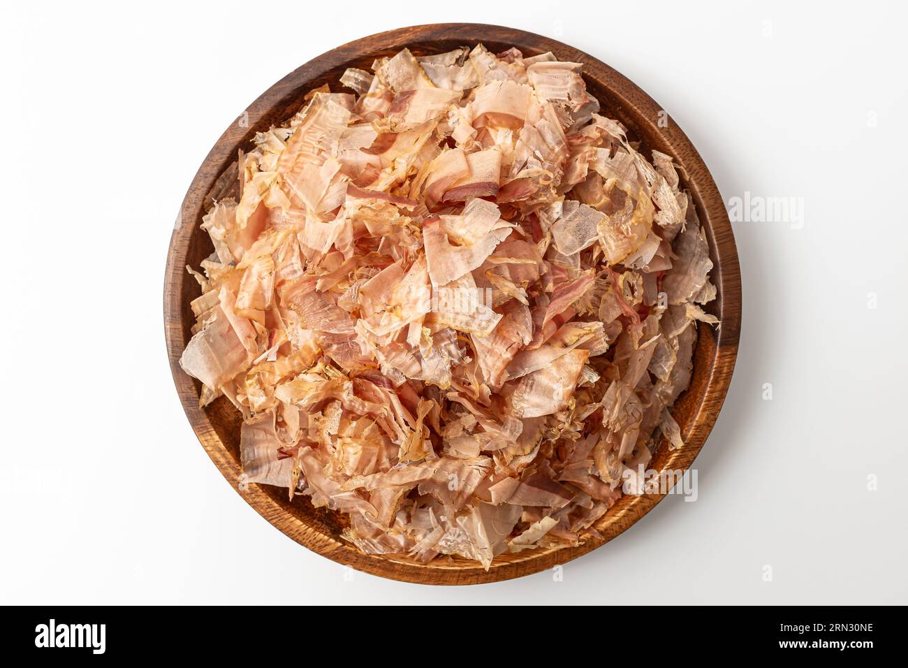 Bonito Flakes on white background Stock Photo - Alamy