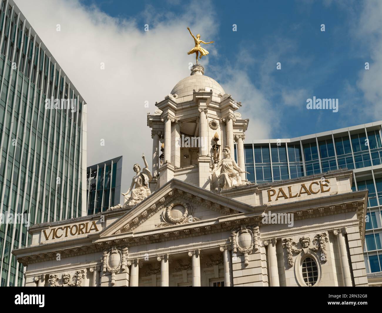The Victoria Palace, Victoria Street, London - England. The Victoria Palace Theatre is a West ...