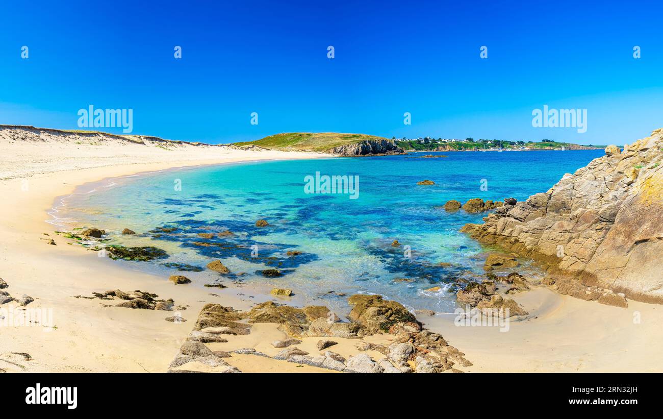 France, Morbihan, Houat island, Tal er Han beach Stock Photo - Alamy