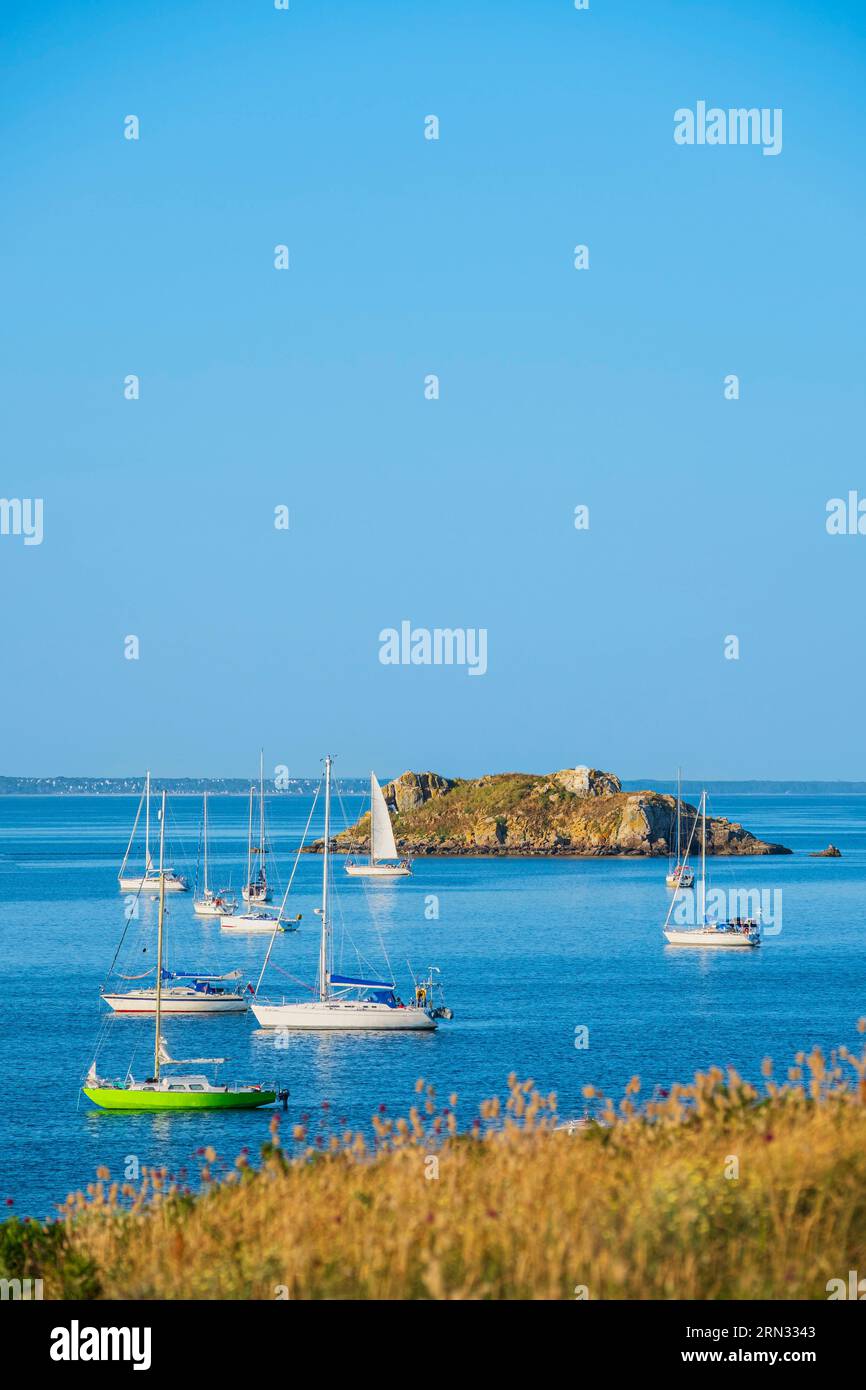France, Morbihan, Houat island, Er Yoc'h rock Stock Photo - Alamy