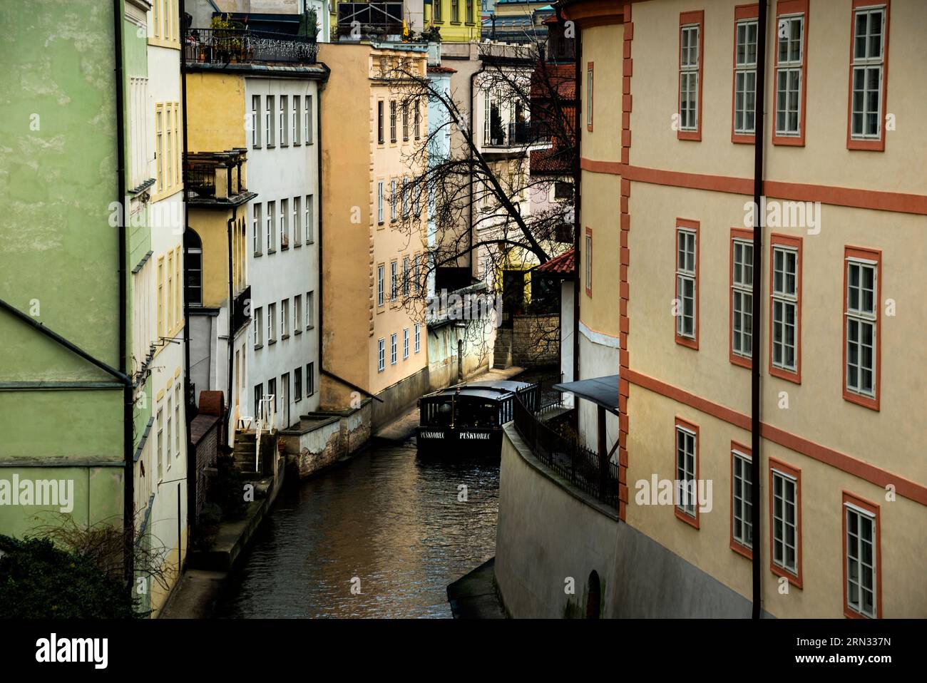 Devil's Channel in Prague, Czech Republic Stock Photo - Alamy