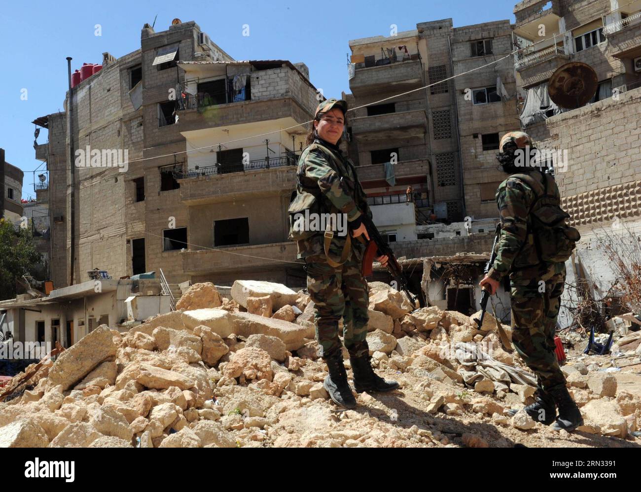 Syriadamascusfemale hi-res stock photography and images - Alamy