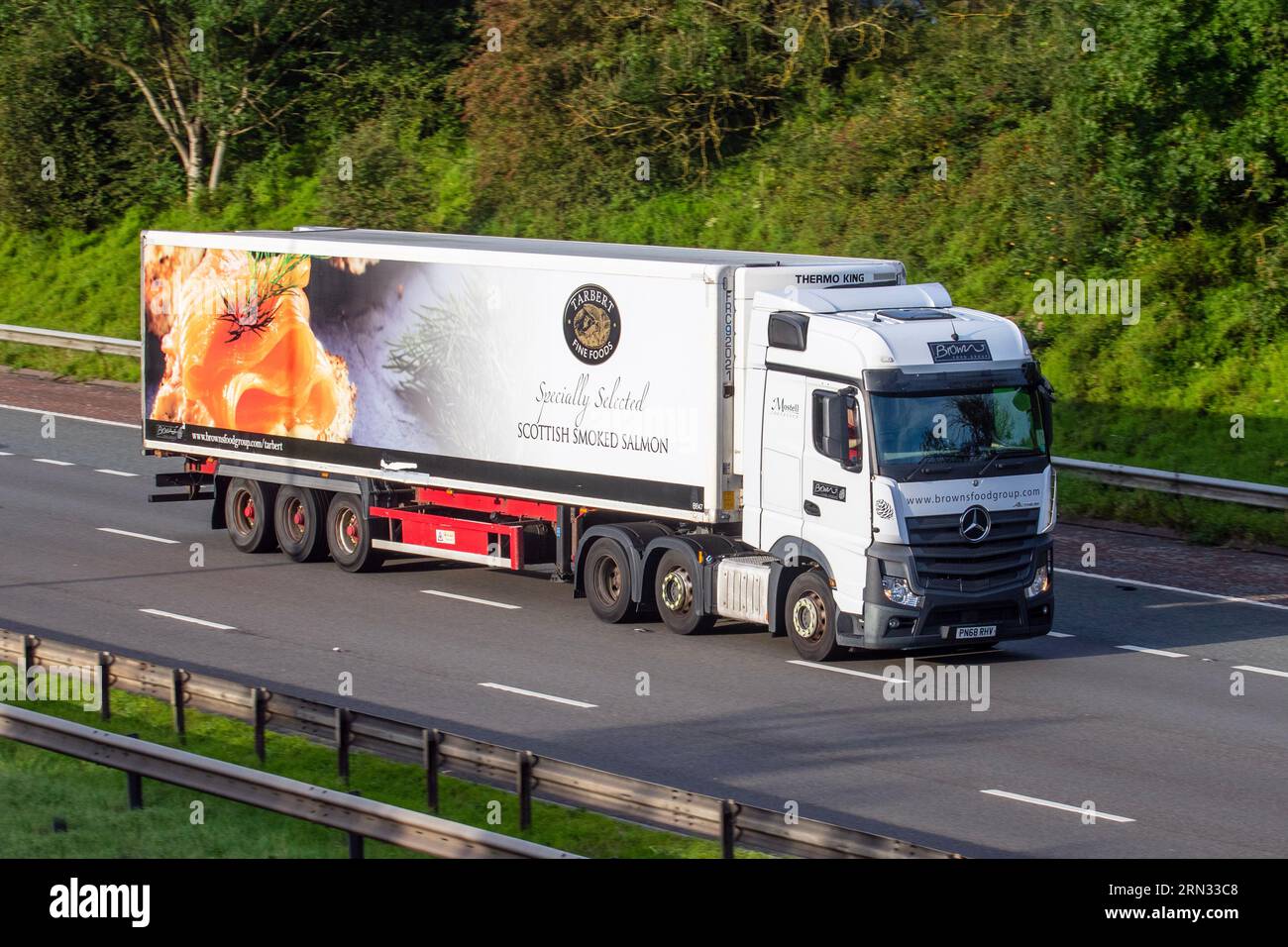Browns Food Group, Mostell Logistics' Scottish Smoked Salmon delivery ...