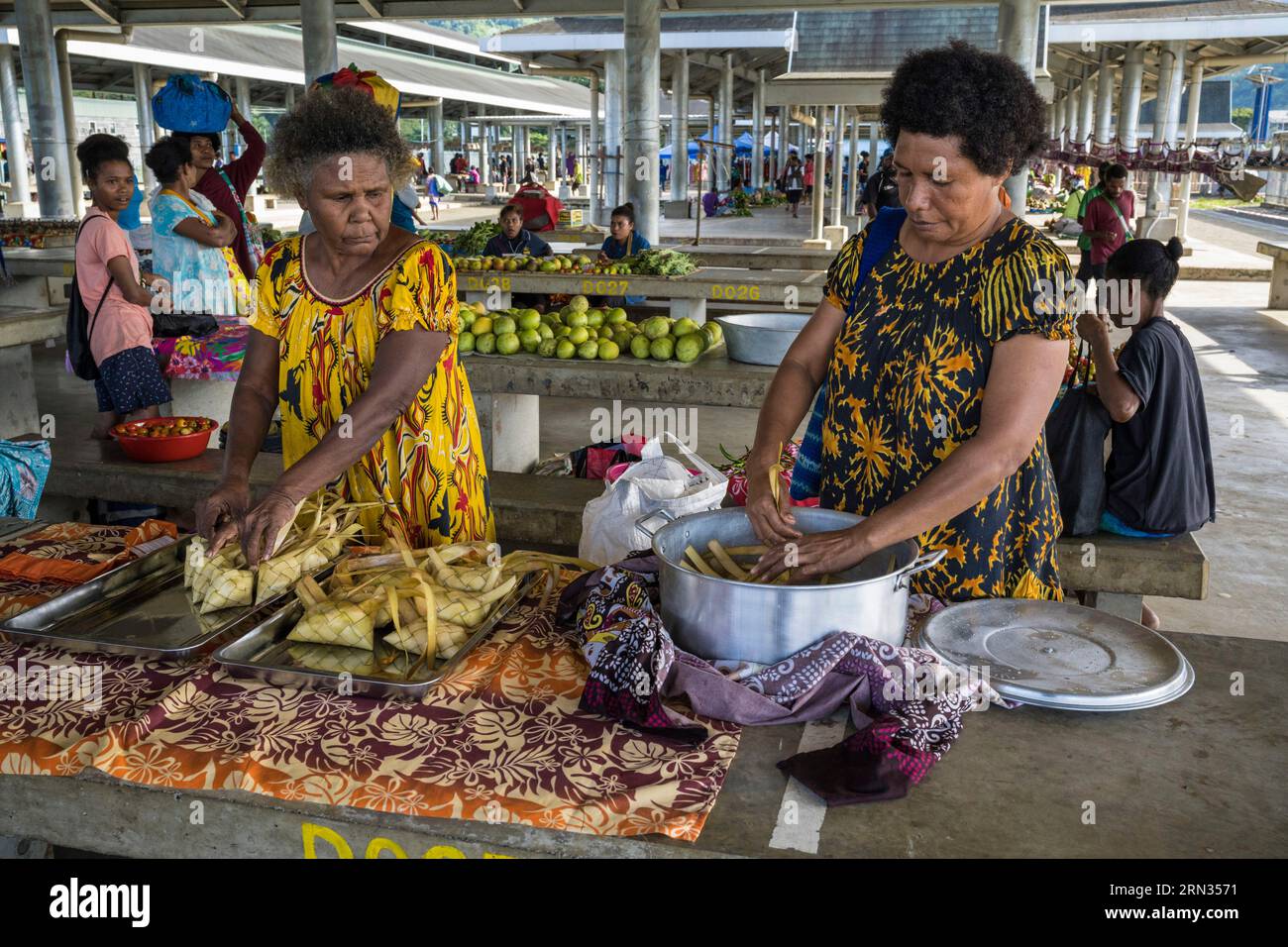Papua New Guinea, Milne Bay Province, Entrecastreaux sea, Alotau ...