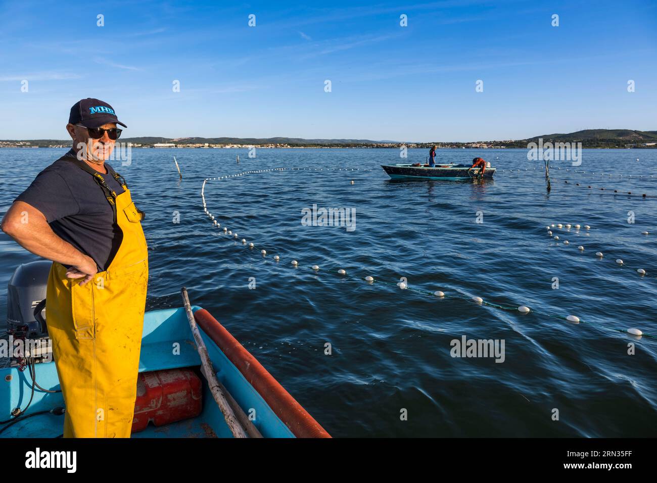 France, Herault, Sete, la Pointe Courte district, the fisherman Robert ...