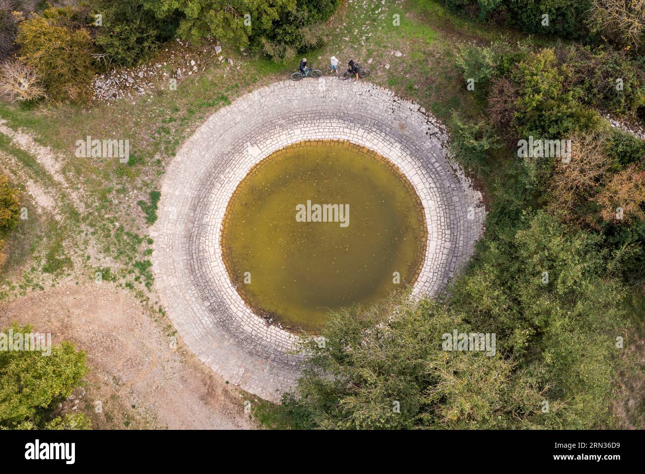 France, Aveyron, Grands-Causses Regional Nature Park, Versols et ...