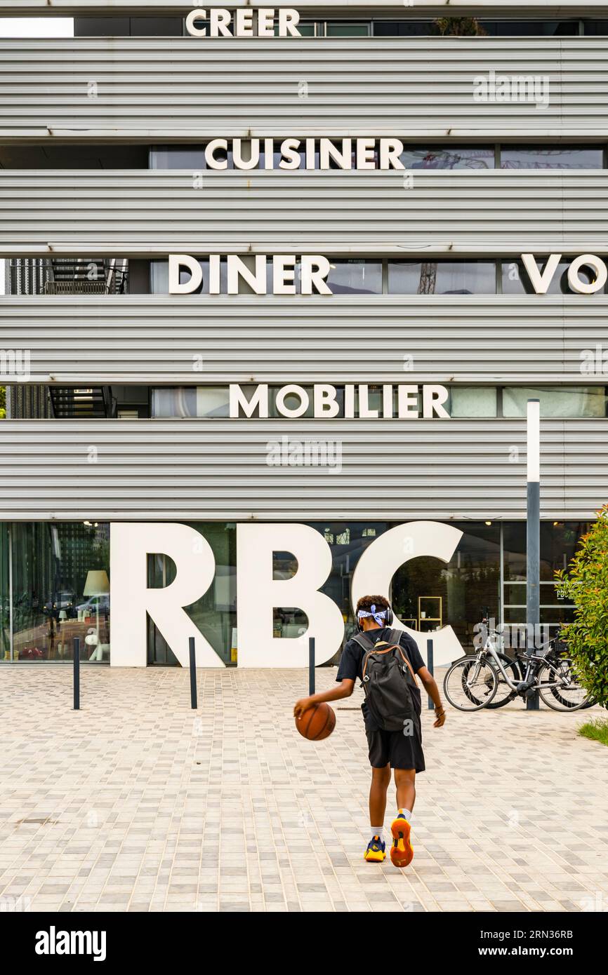 France, Herault, Montpellier, Port Marianne district, the RBC Design ...