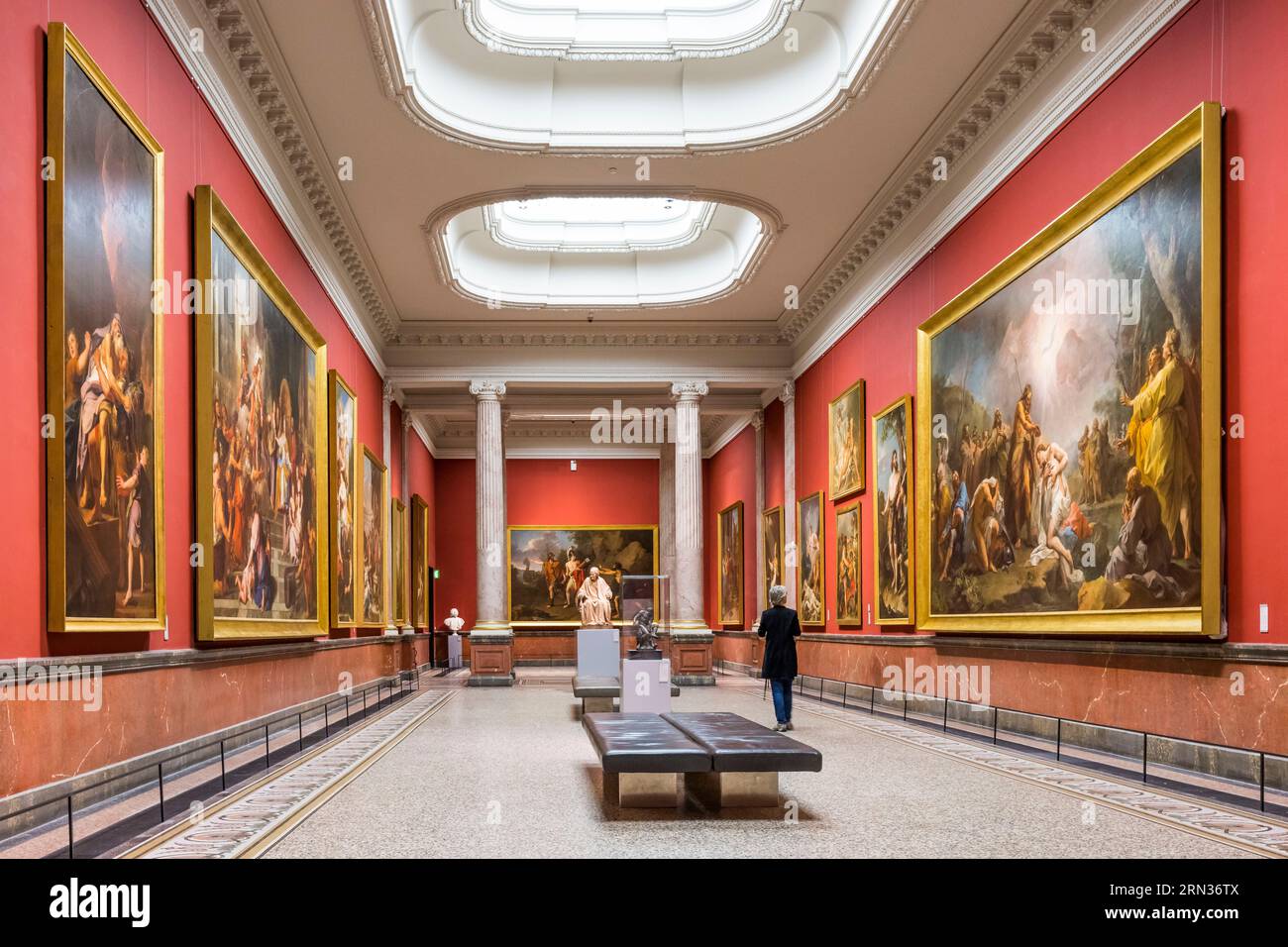 France, Herault, Montpellier, historic center, Fabre museum, the ...