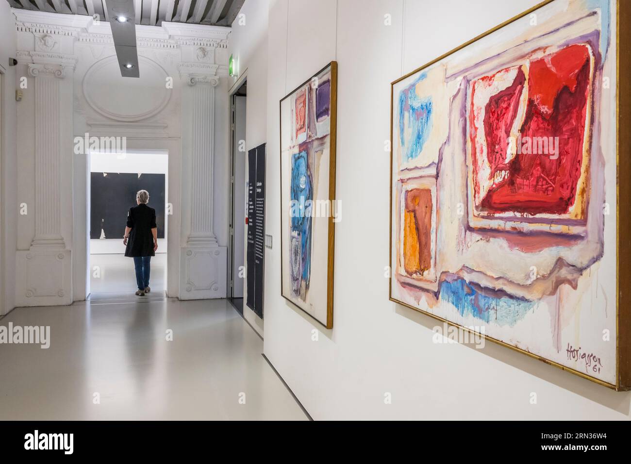 France, Herault, Montpellier, historic center, Fabre museum, rooms ...