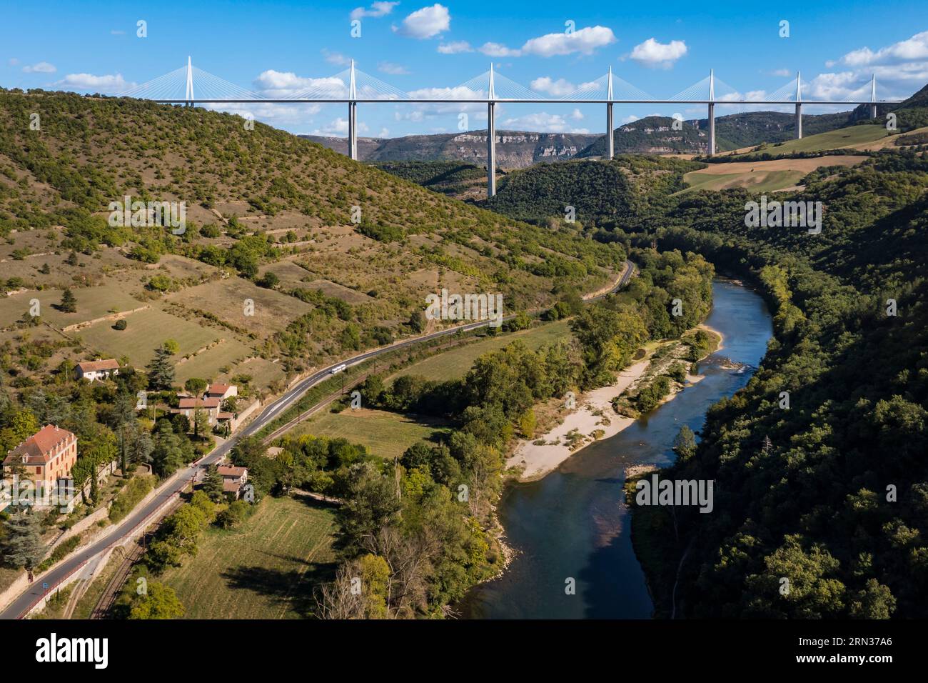 France, Aveyron, Grands Causses regional natural park, Peyre, the ...
