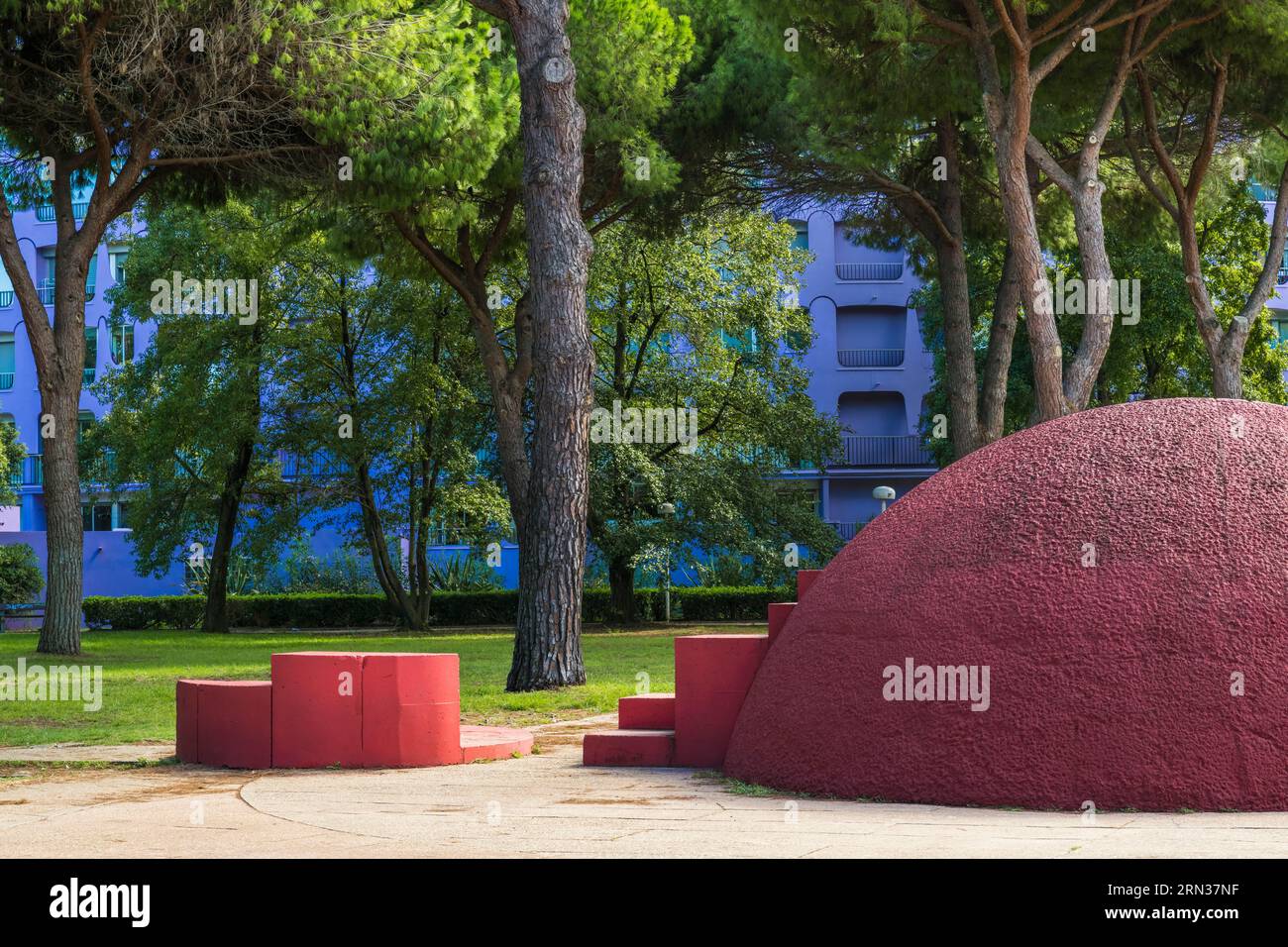France, Herault, La Grande-Motte, labeled 20th century heritage ...