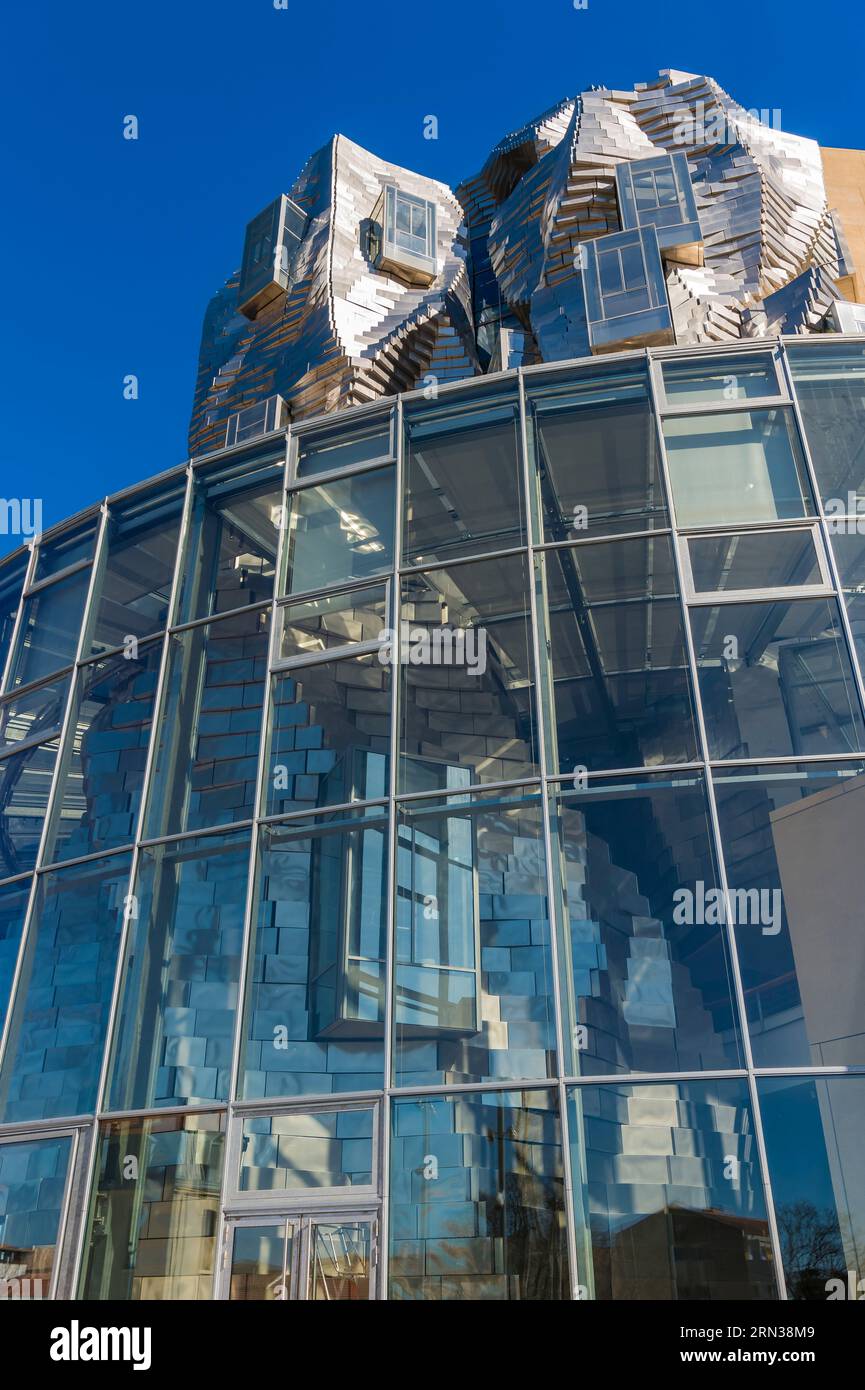 France, Bouches du Rhone, Arles, LUMA Arles, artistic and cultural ...