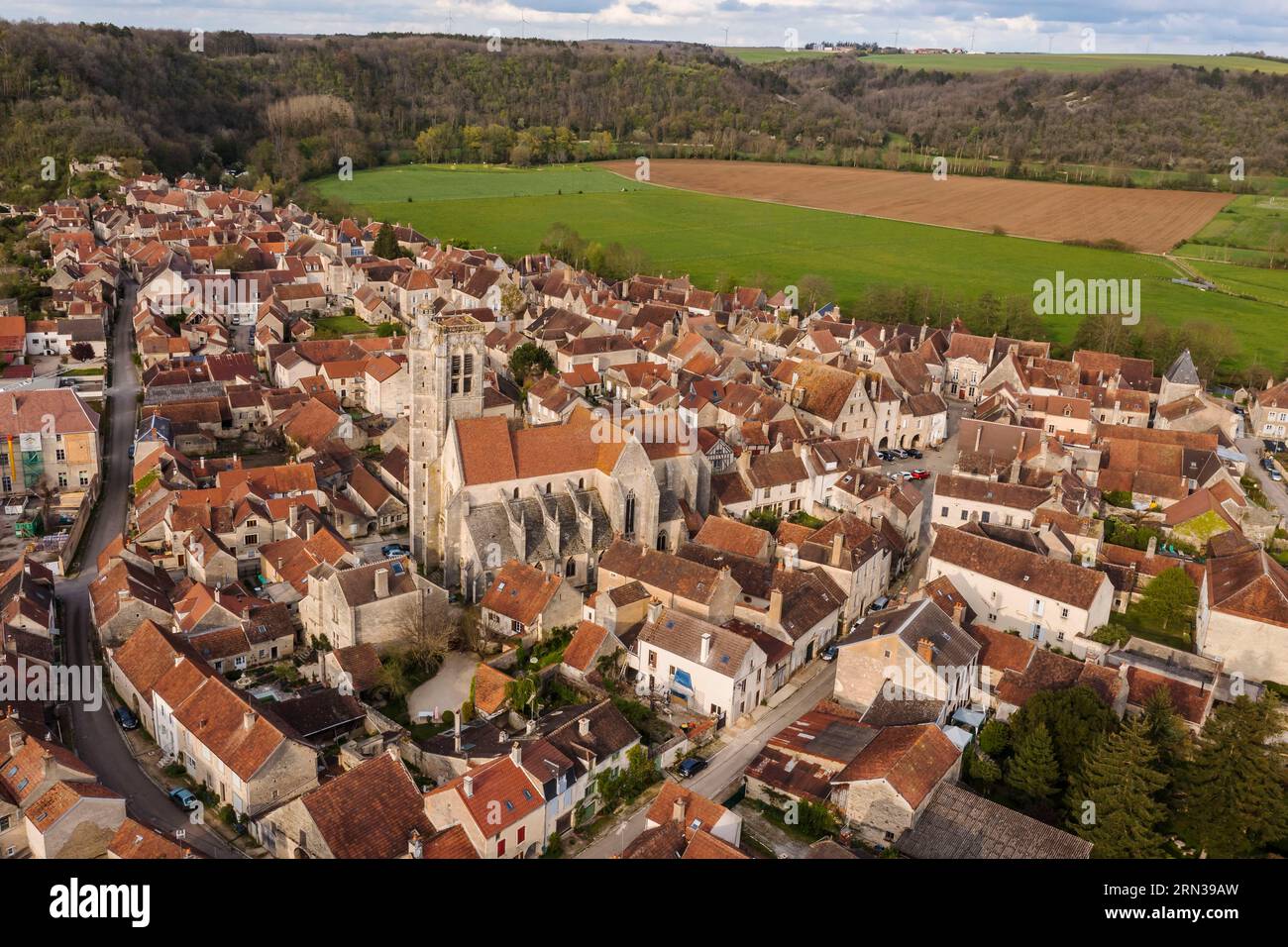 France, Yonne, Noyers sur Serein, labelled Les Plus Beaux Villages de ...