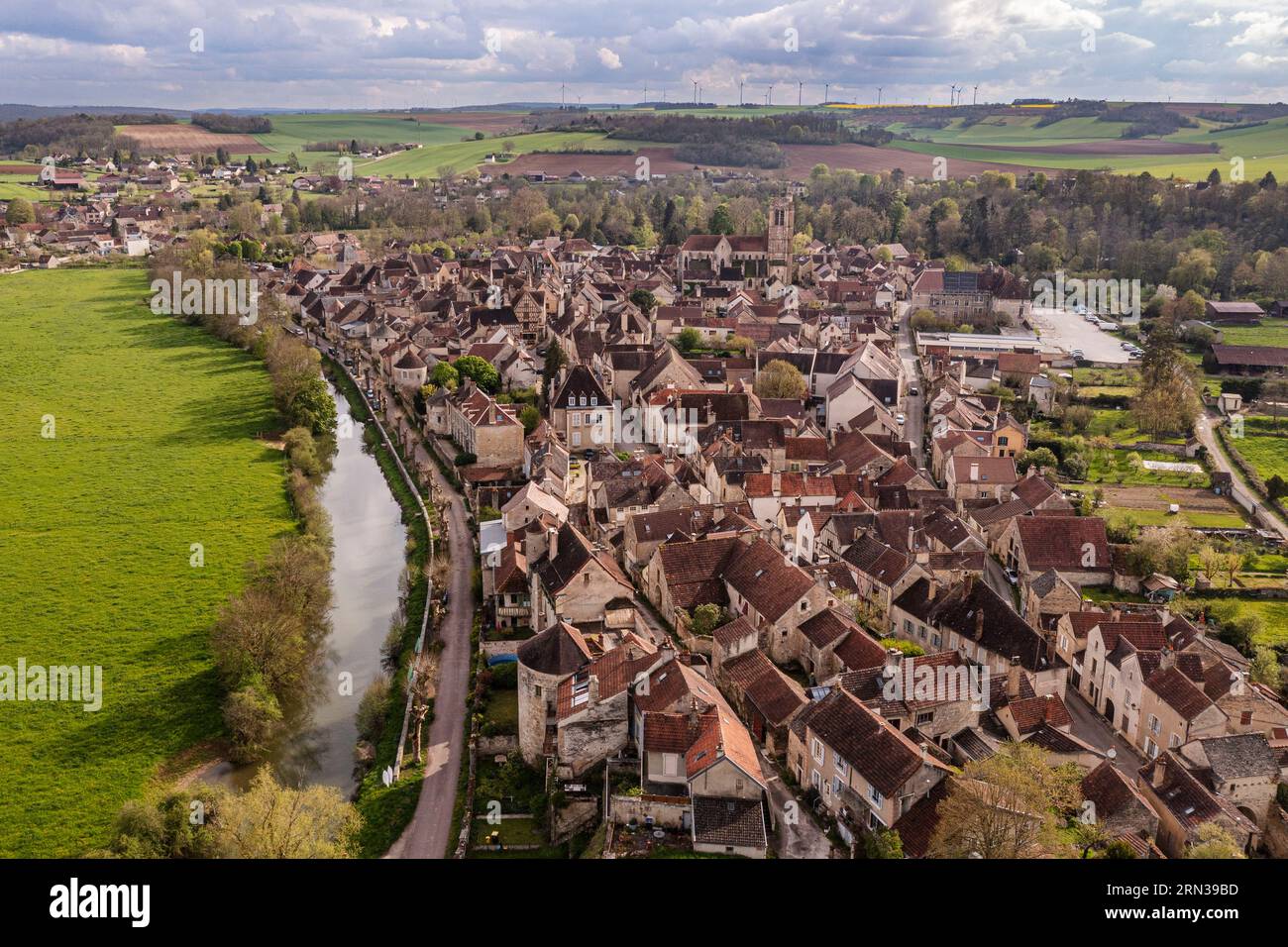 France, Yonne, Noyers sur Serein, labelled Les Plus Beaux Villages de ...