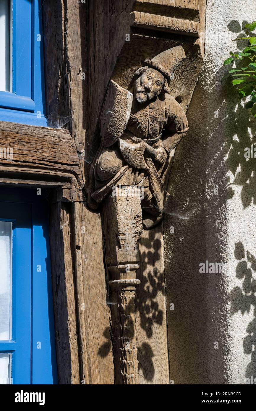 France, Yonne, Noyers sur Serein, labelled Les Plus Beaux Villages de ...