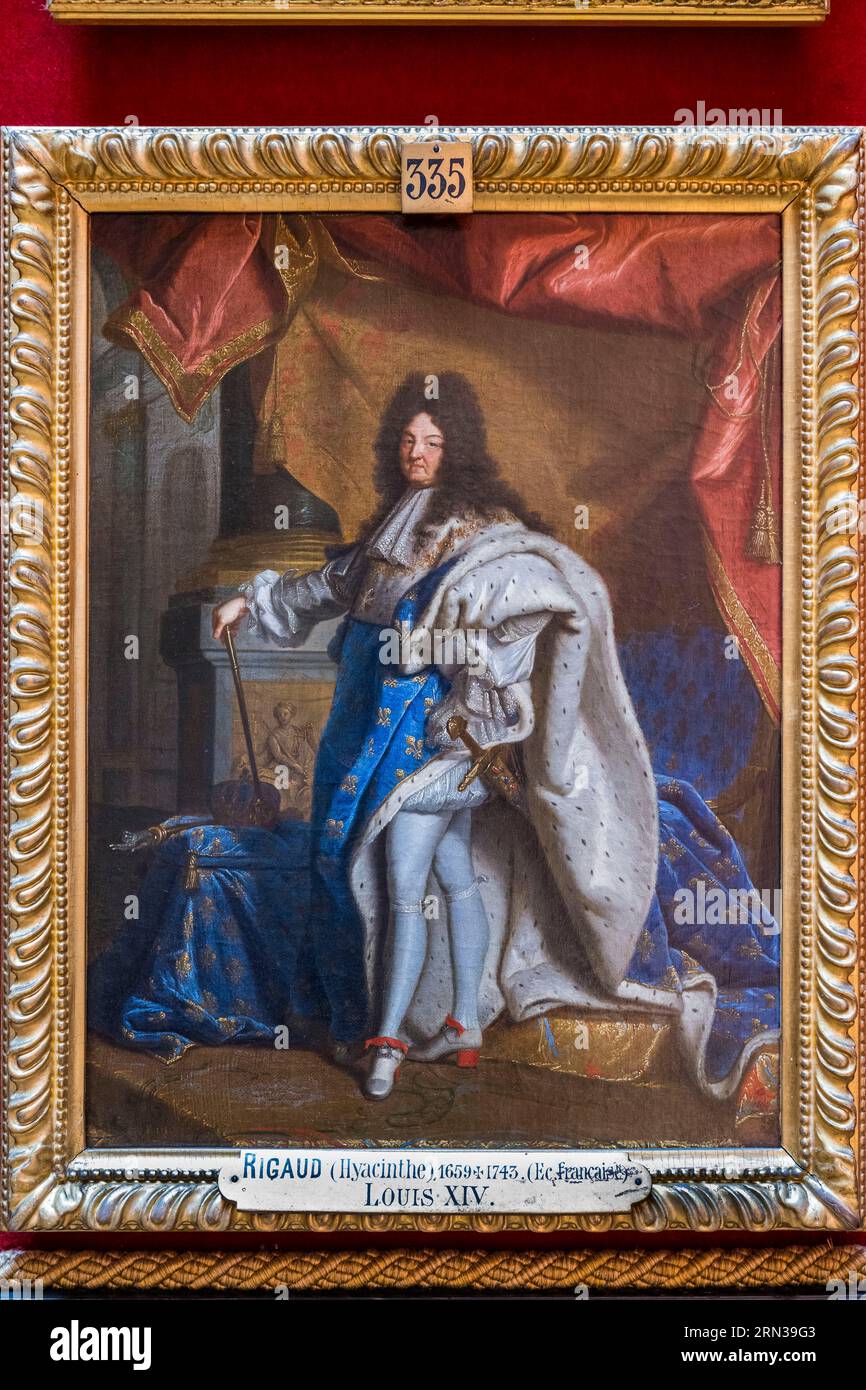 Hyacinthe rigaud louis de france hi-res stock photography and images - Alamy