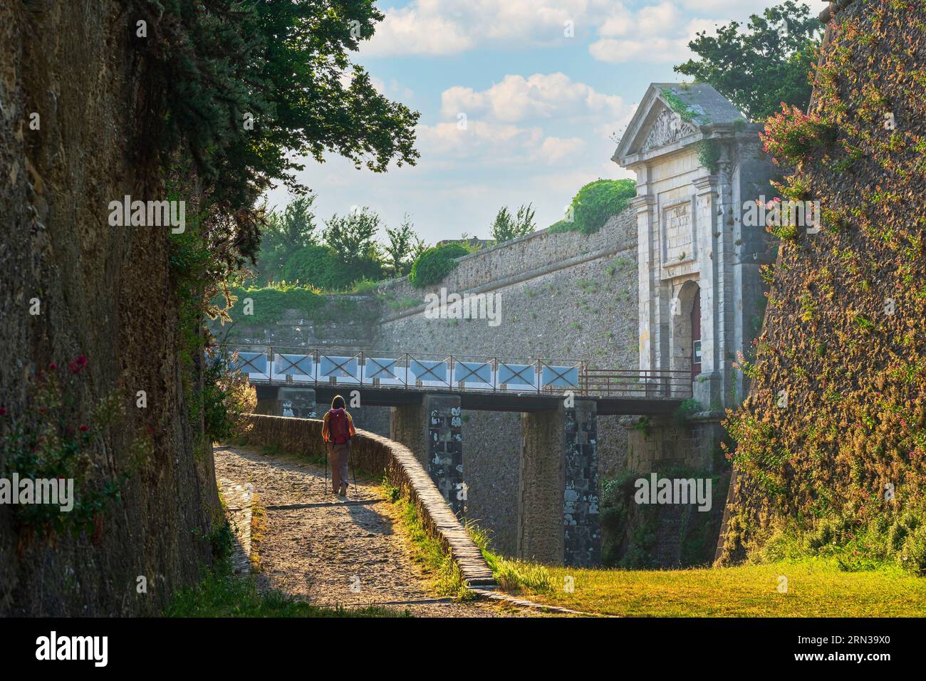 France, Morbihan, Belle Ile en Mer, Le Palais, hiking on the GR® 340 ...