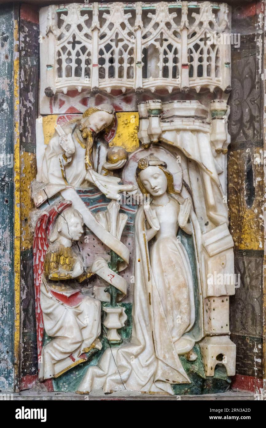 France, Yonne, Montreal (Burgundy), the 12th century Romanesque Notre ...