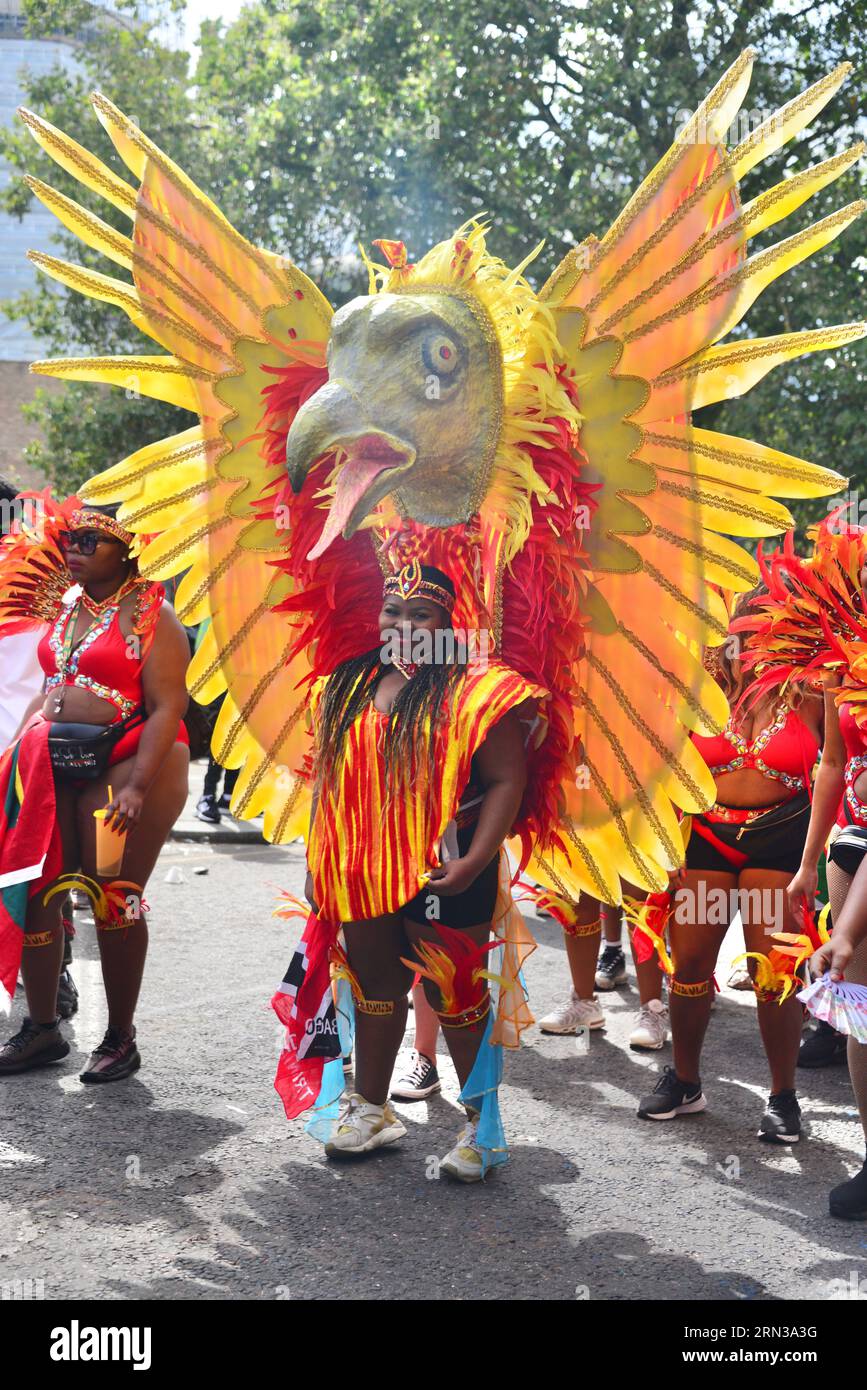 Performers at the Notting Hill Carnival , London 2023 Stock Photo - Alamy