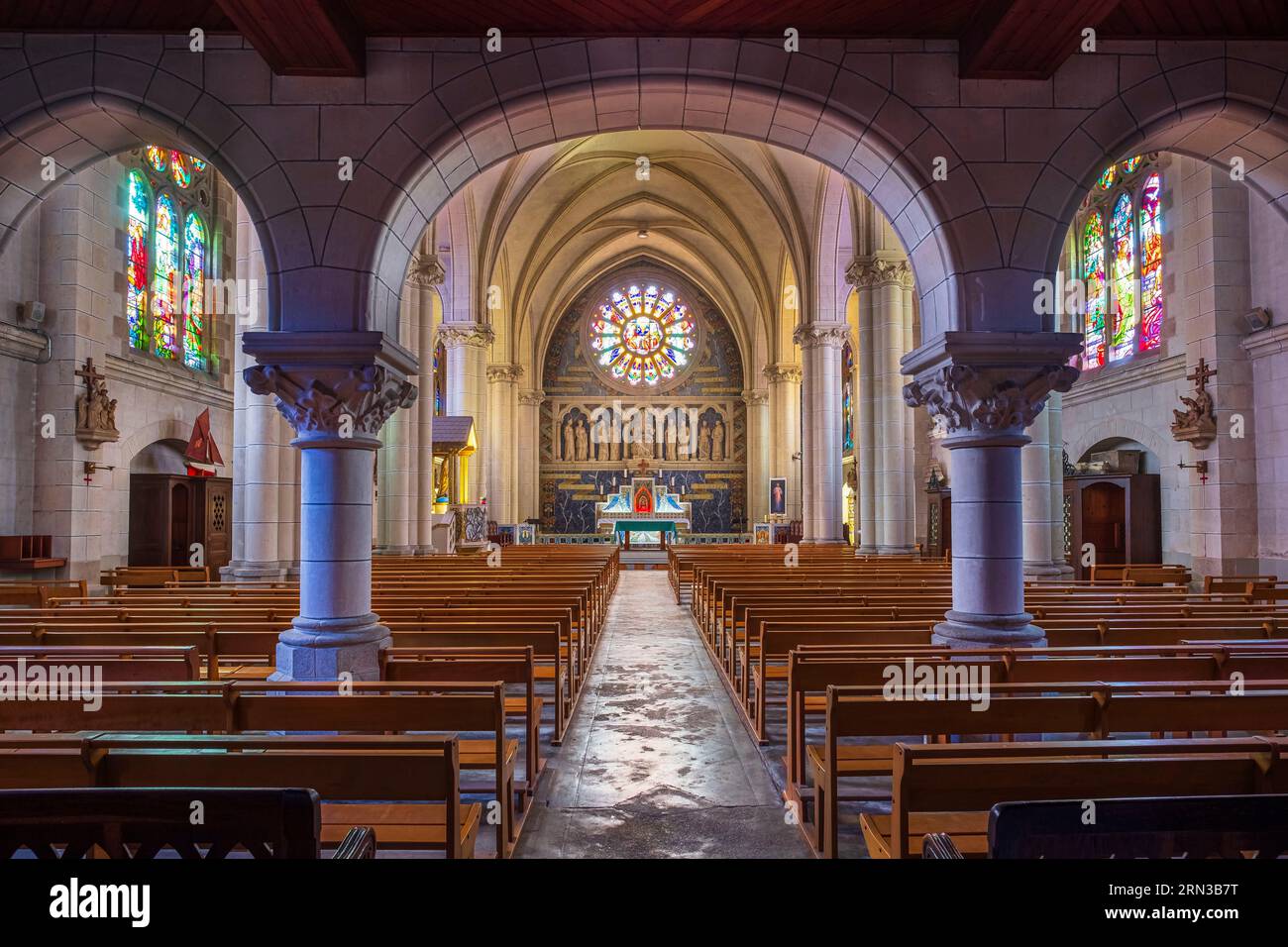 France, Morbihan, Belle Ile en Mer, Le Palais, Saint-Gerand or Christ ...