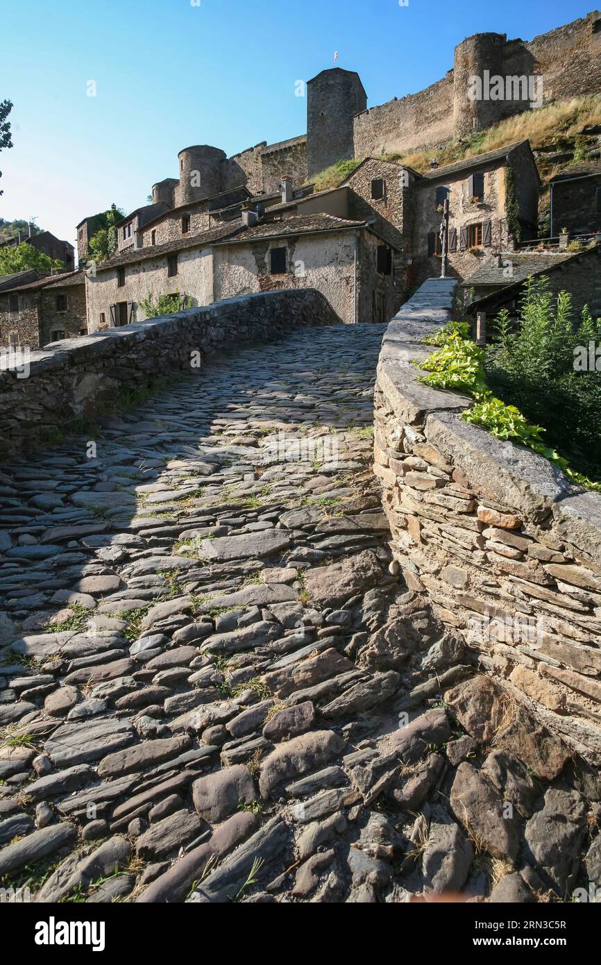 France, Aveyron, Grands Causses Regional Natural Park, Route des ...