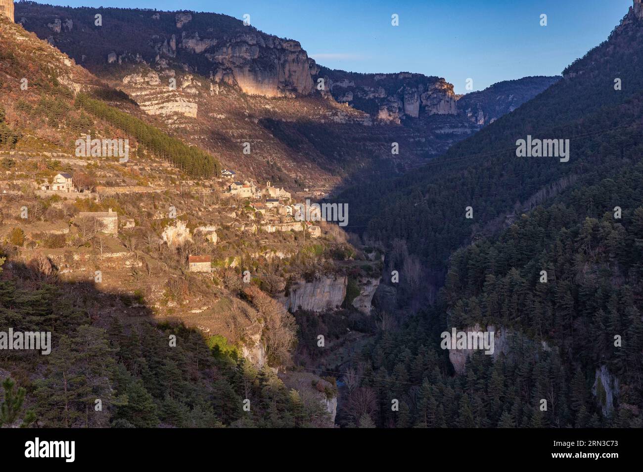 France, Lozere, Le Rozier, the Causses and the Cevennes, cultural ...