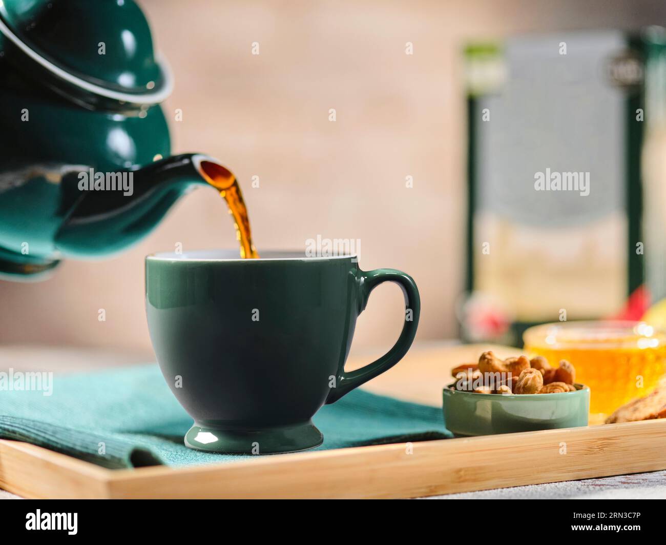 Herbal tea photoshoot hi-res stock photography and images - Alamy