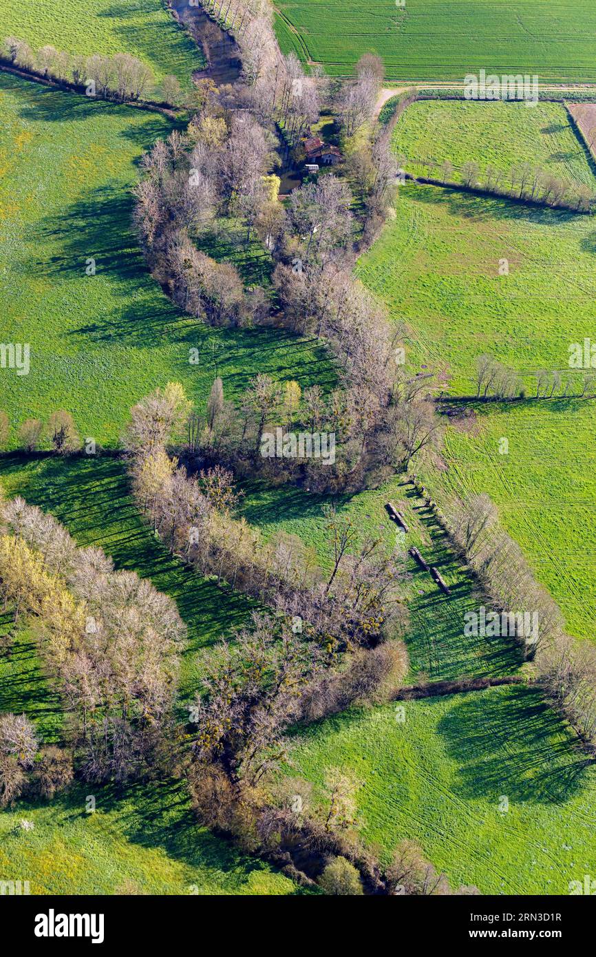 Meanders aerial hi-res stock photography and images - Alamy