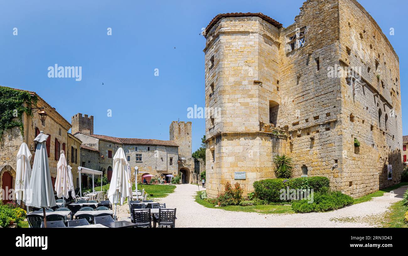 France, Gers, Larresingle, labelled Les Plus Beaux Villages de France ...