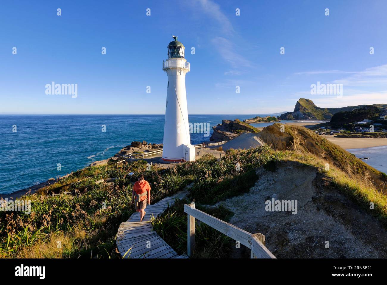 New Zealand, North Island, Wellington area, Wairarapa coast ...