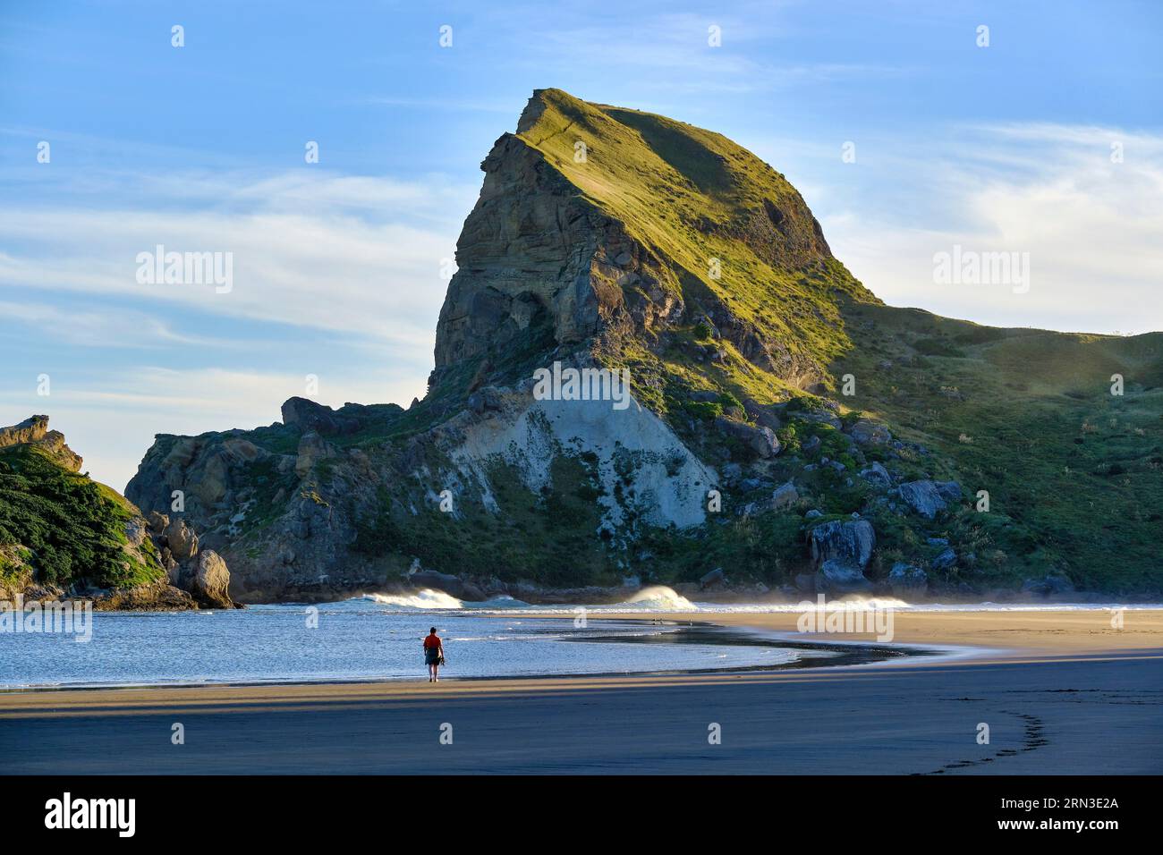 Castlepoint beach new zealand hi-res stock photography and images - Alamy