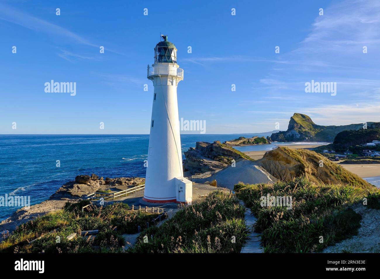 New Zealand, North Island, Wellington area, Wairarapa coast ...