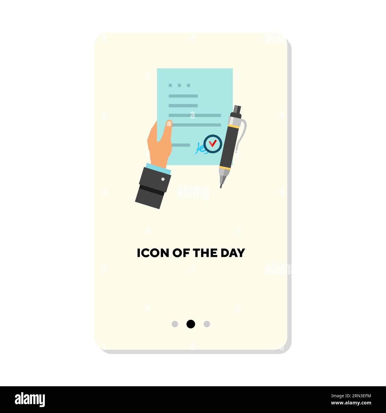 Signature leader hi-res stock photography and images - Alamy