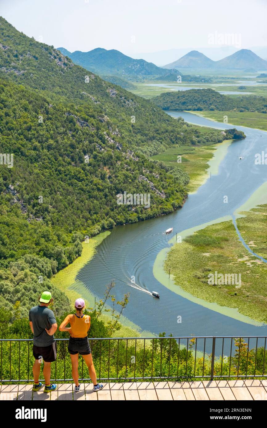 Montenegro, Adriatic coast, Central Region, Lake Skadar, Skadarsko Jezero National Park, Rijeka ...