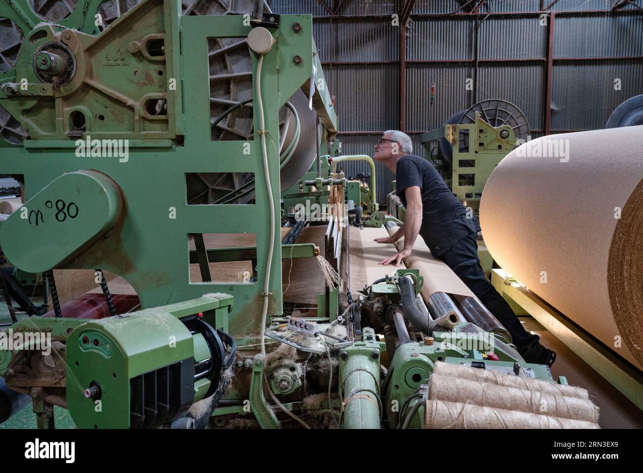 France, Seine Maritime, Luneray, Flax and artistic fiber festival, Le ...