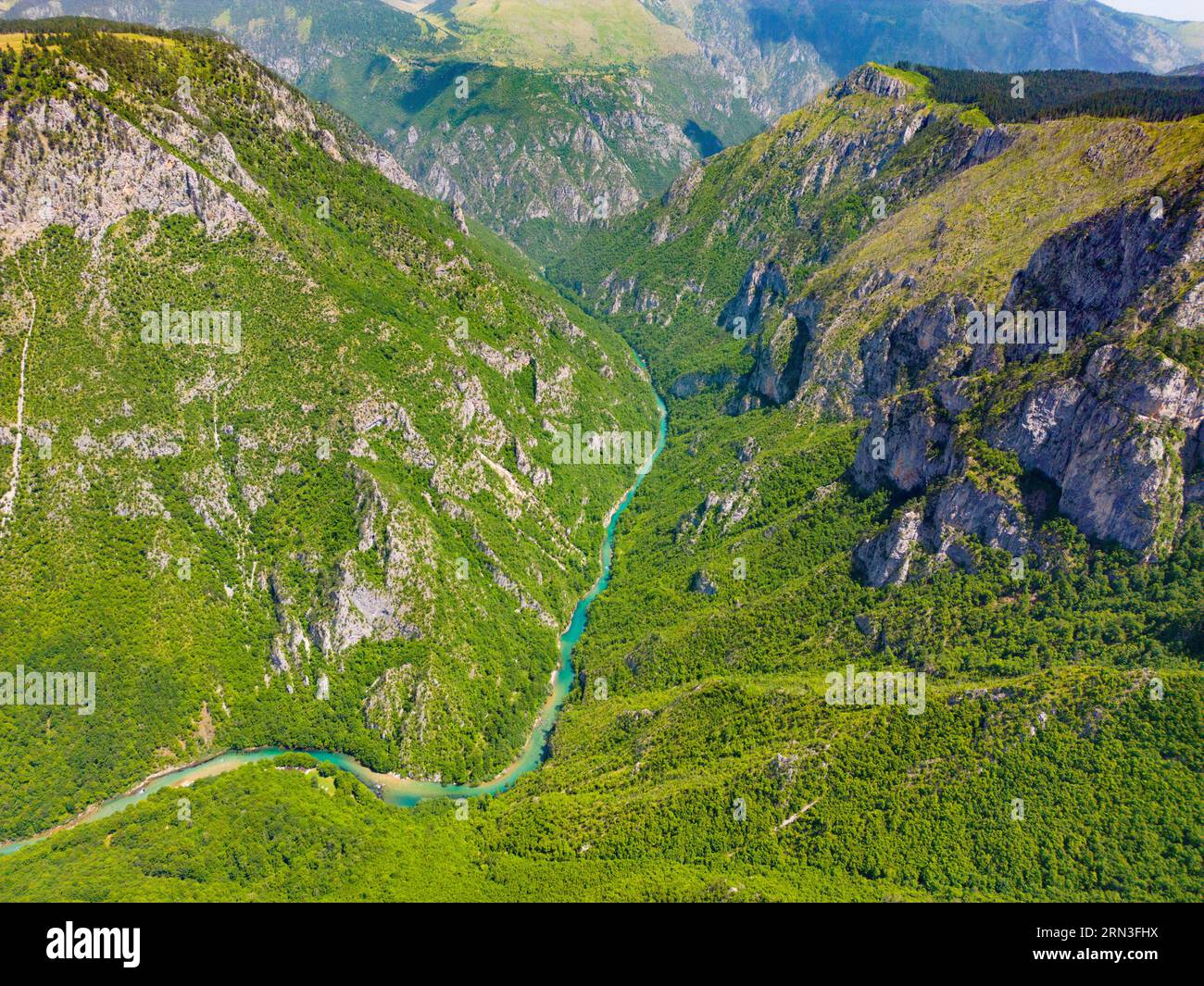 Montenegro, Northern Mountains, Durmitor National Park, Tara Canyon ...