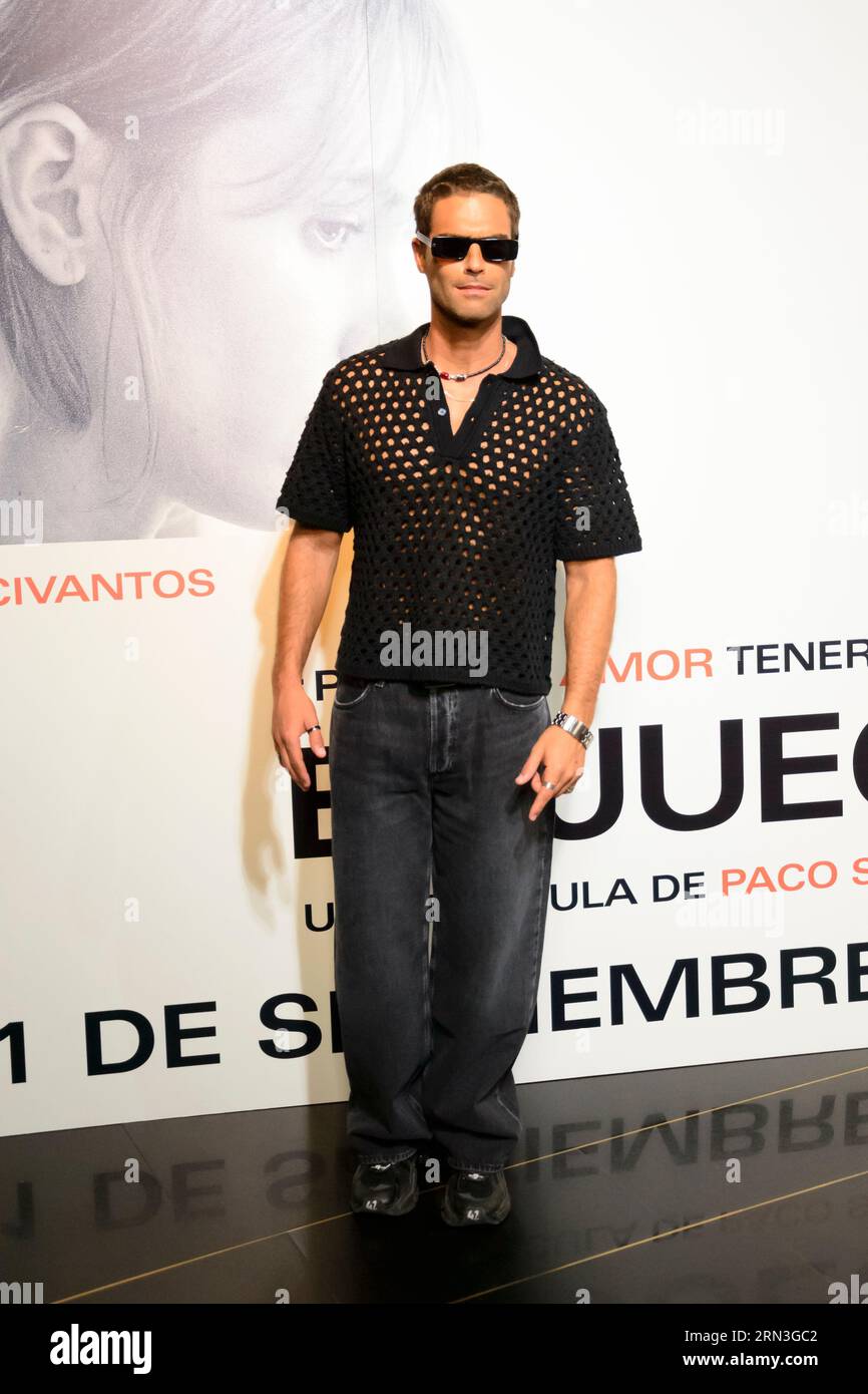 Nicolas Furtado attended the photocall of the premiere of the Spanish ...