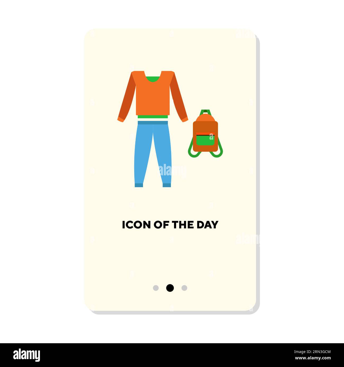 Vertical jeans Stock Vector Images - Alamy