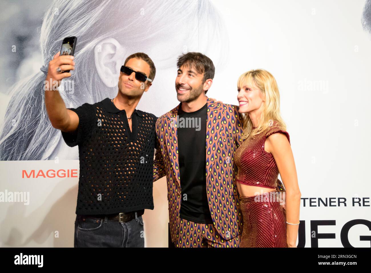 Maggie civantos and nicolas furtado attend hi-res stock photography and ...