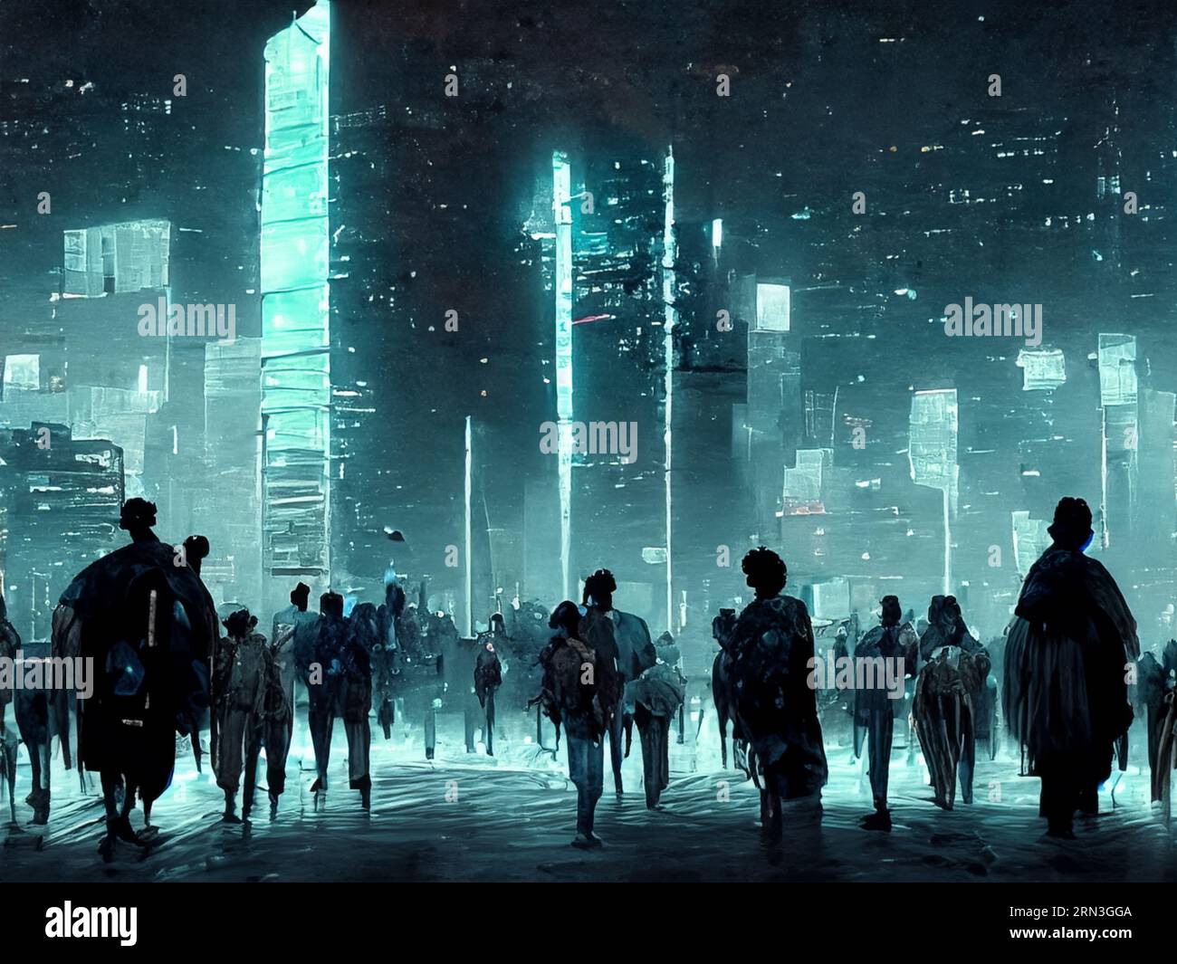 Dystopian street art hi-res stock photography and images - Alamy