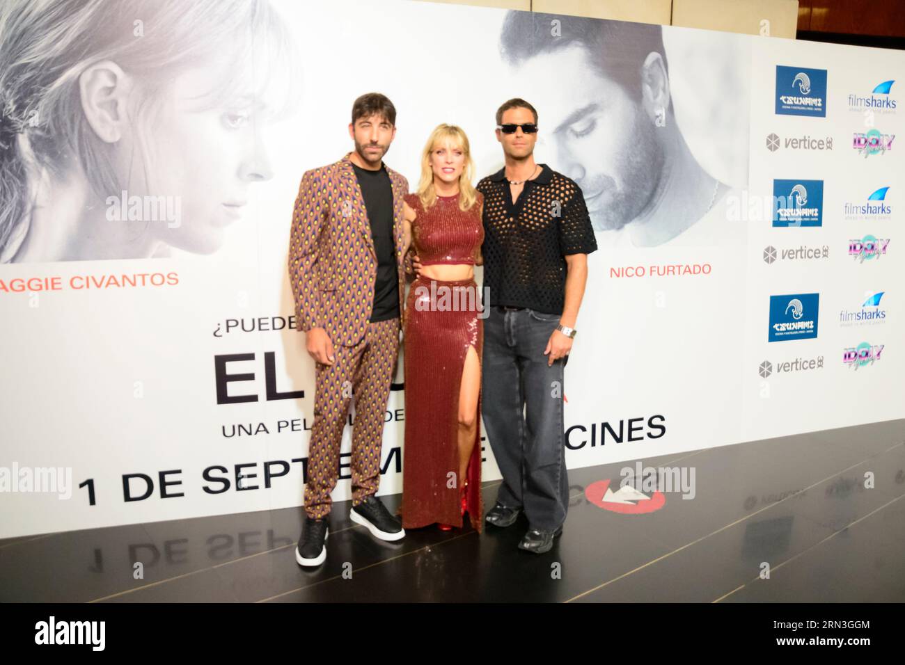 Paco Sepulveda, Maggie Civantos and Nicolas Furtado attend attended the ...