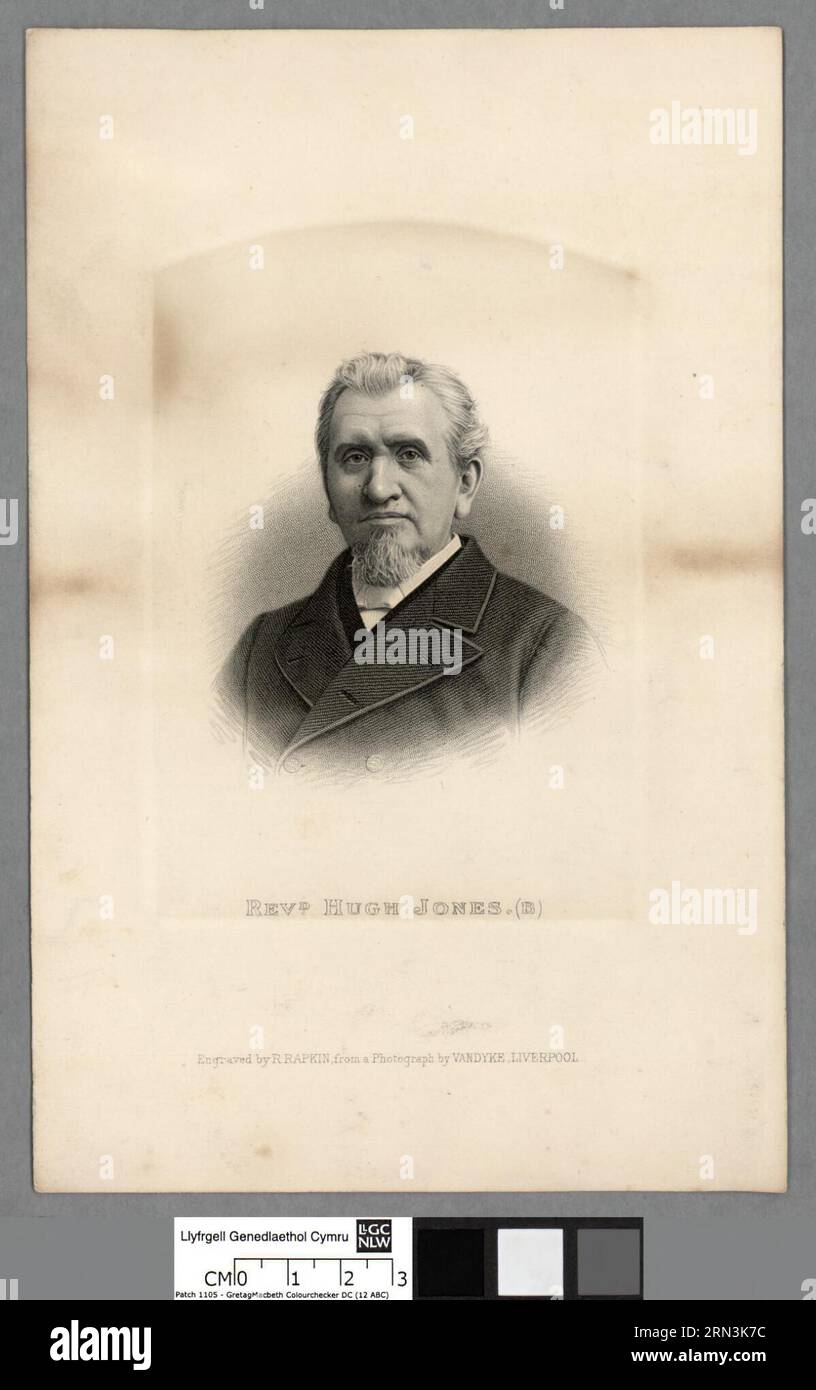 Hugh Jones circa 1880 by R. Rapkin Stock Photo - Alamy