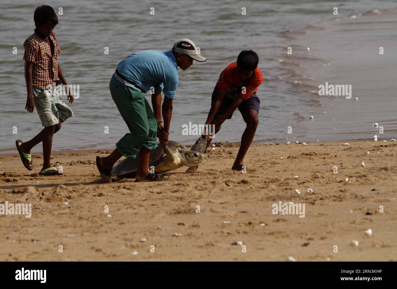 Rushikulya river mouth beach hi-res stock photography and images - Alamy